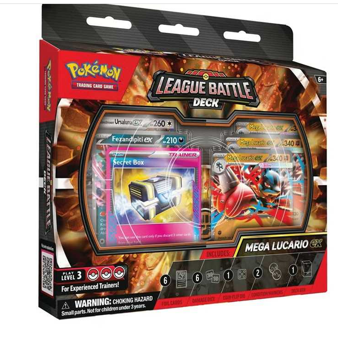 Pokémon TCG: Mega Lucario ex League Battle Deck – Overlord Games LTD