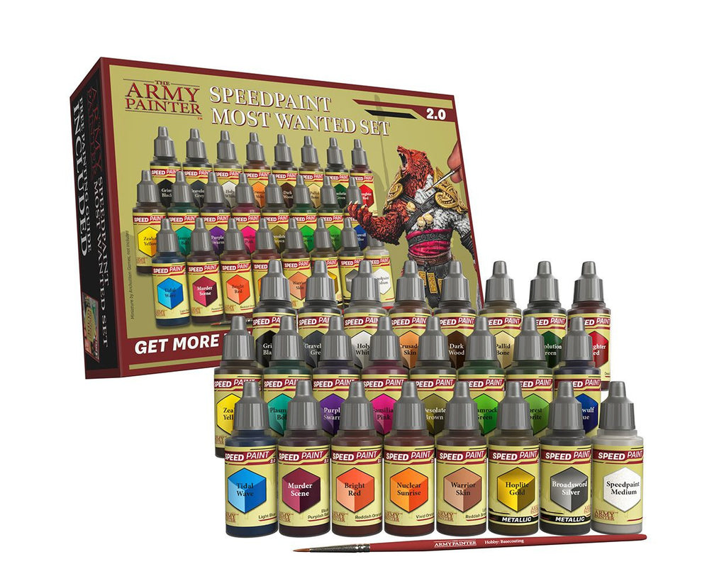 The Army Painter: Speedpaint Most Wanted Set 2.0 – Overlord Games LTD