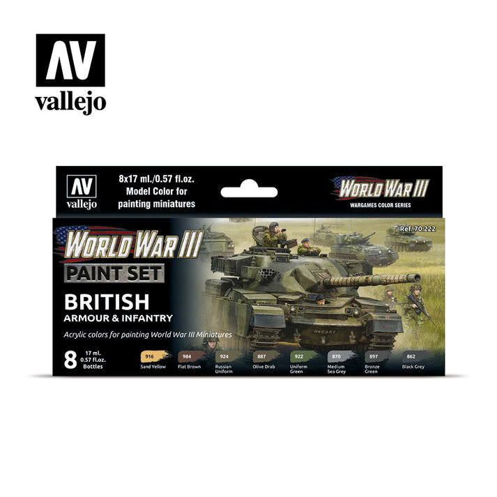 WWIII British Armour & Infantry – Overlord Games LTD